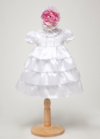 Christening and Blessing Gown, style "Aspen" – Blessings And Baptisms